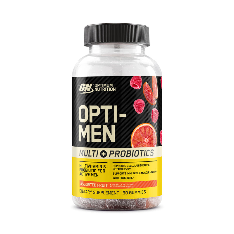 Optimum Nutrition Opti-Men Multivitamin & Probiotics Gummies | Parform Golf